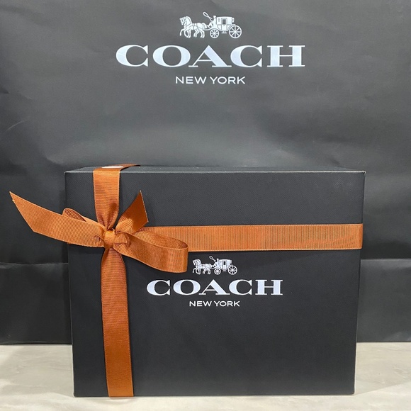 Coach | Other | Coach Gift Box With Ribbon Bow | Poshmark